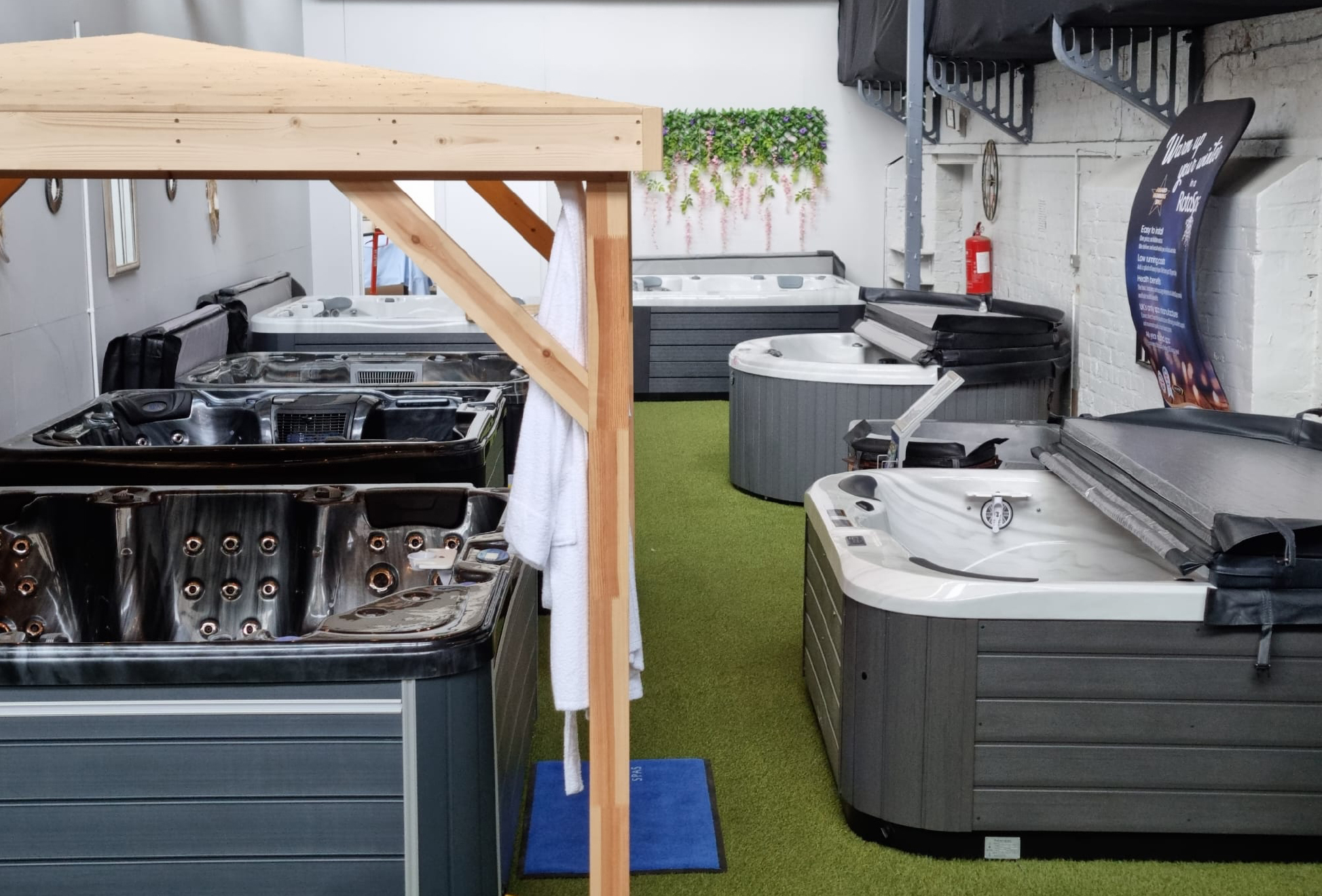 Hot Tubs Preston - Showroom in Preston - Swim Spas and Saunas